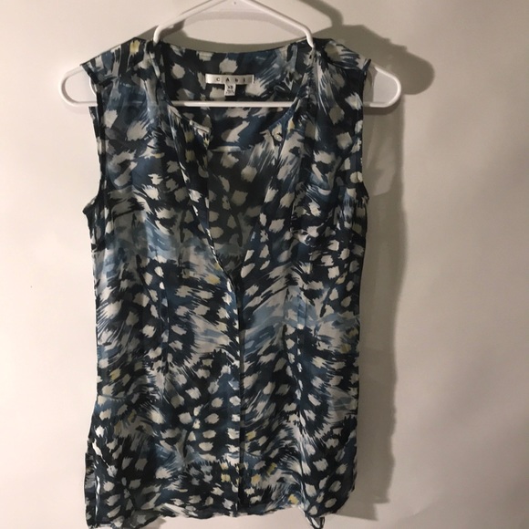 CAbi | Tops | Cabi Sheer Tank Button Up Size Xsmall | Poshmark